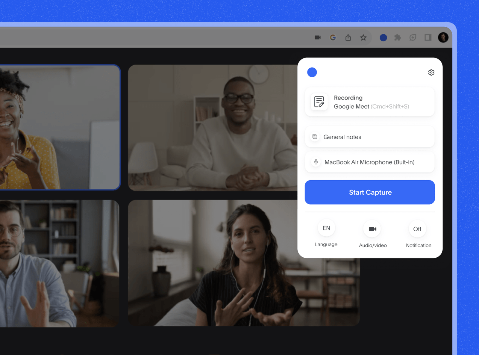 Free Transcript Chrome extension